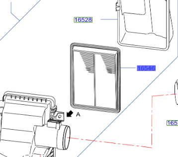 Genuine Nissan Qashqai Air Filter | Nissan Filters | Batchelors Nissan